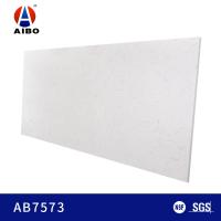 China 15mm Impact Resistant White Artificial Quartz Stone for Countertops - 93% Natural Quartz, Multiple Sizes Available for sale