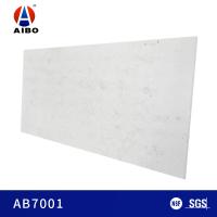 China 3000x1600MM Stainless Marble Calacatta Kitchen Countertops Quartz for sale