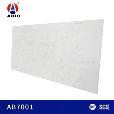 China 3000x1600MM Stainless Marble Calacatta Kitchen Countertops Quartz for sale