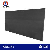 China 7.5 Mohs Charcoal Grey Carrara Quartz Slab 3200x1600mm for Indoor Flooring Tiles for sale