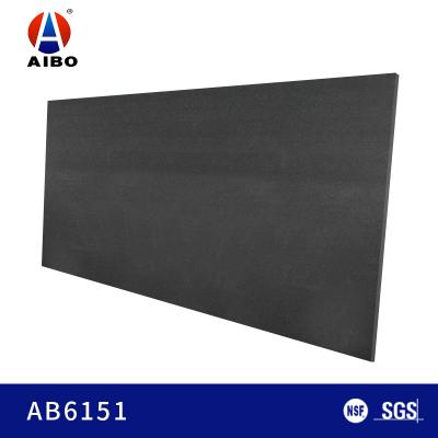 China 7.5 Mohs Charcoal Grey Carrara Quartz Slab 3200x1600mm for Indoor Flooring Tiles for sale