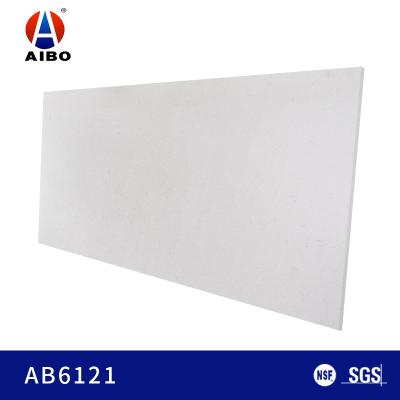 China 25MM Solid Carrara Quartz Stone For Btahroom Vanity Top Quartz Tile for sale