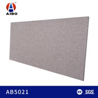 China Hygienic 18MM Grey Engineered Quartz Stone For Home Worktops And Kitchen Countertops for sale