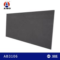 China Polished  25MM Speckled Grey Quartz Stone With Kitchen Island for sale