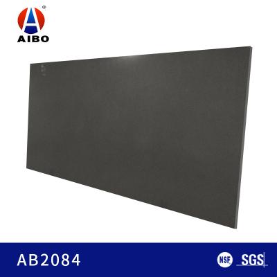China 25MM Washable Shadow Grey  Quartz Stone  For Kitchen Countertops for sale