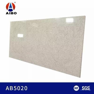 China 20mm Engineered Quartz Stone Impact Resistant Building Material Custom Colors for sale