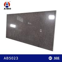 China 20MM Brown Engineered  Quartz Stone  With Surface Vanity Top/Countertops for sale