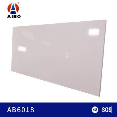 China Indoor Decorative  Material Artificial 6mm Carrara Quartz Slab for sale