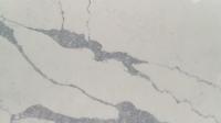 China Calacatta Marble Look Quartz Stone Slab For Kitchen Top Decoration for sale