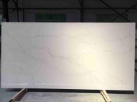 China Calacatta Artificial Quartz Stone 10mm Thickness for Kitchen Countertop Stone for sale