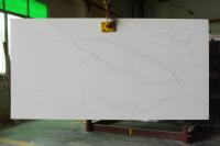 China Calacatta Artificial Quartz Stone 10mm Thickness for Kitchen Countertop Stone for sale