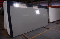 China High Tenacity Grey Quartz Stone Worktop - 93% Quartz Content, 3200x1600mm Size, Multiple Finishes for sale