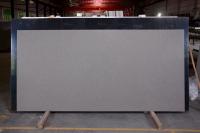 China High Tenacity Grey Quartz Stone Worktop - 93% Quartz Content, 3200x1600mm Size, Multiple Finishes for sale