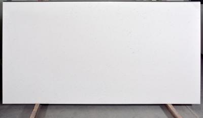 China 20mm Carrara White Quartz Stone Slab for Countertops and Flooring 3000x1400mm for sale