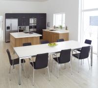 China Staining Resistant Calacatta Quartz Countertop 3200x1800mm Polished Slab for Kitchen Bathroom for sale