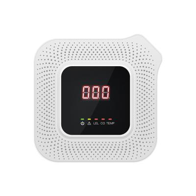 China HD8200 Factory wholesale OEM ODM customized AC110~AC230V home carbon monoxide and natural gas detector for sale