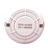 China Best photoelectric combo smoke and co with carbon monoxide detector alarm for sale