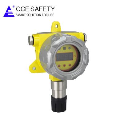 China Online Fixed Ammonia gas, lpg gas, carbon monoxide leak detector monitor with 4-20mah relay output for sale