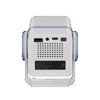 China 180 Rotating Mini Portable Projector 5G WIFI BT 5.0 Auto Keystone Type C Power for sale