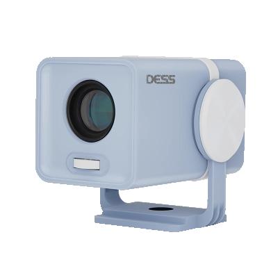 China Type C Power Bank Small Portable Projector Dual Band Wifi6 Four Point Keystone for sale