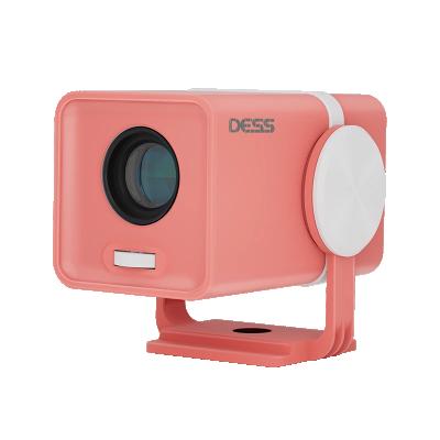 China Android 13 Mini Portable Projector  Dual Band Wifi6 180 Degree Angled for sale