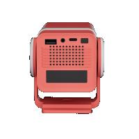 China 180 Swivel Outdoor Portable Projector Wifi6 BT5.0 Auto Keystone Movie Projector for sale