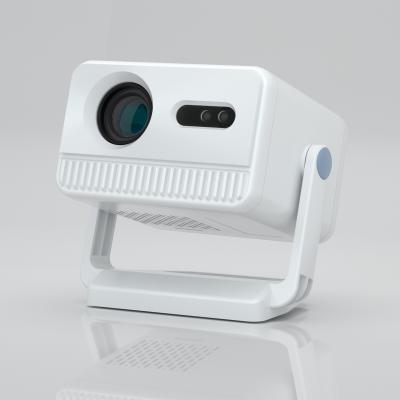 China HD Mini Portable Projector Auto Keystone WiFi 6 Android 13 All-Round Home Cinema for sale