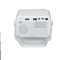 China HD Mini Portable Projector Auto Keystone WiFi 6 Android 13 All-Round Home Cinema for sale