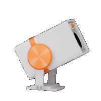 China Native 1280×720 Smart Home Projector Android 13 180 Rotation BT 5.0 Auto Keystone for sale