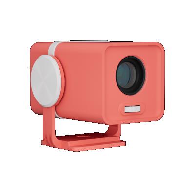 China Mini Portable Smart Home Projector Dual‑Band WiFi 6 180° Adjustable Angle for sale