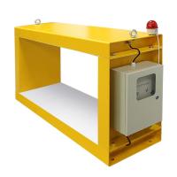 China Button Control Food Grade Metal Detector Inspecting Fe Non - Fe Stainless Steel for sale