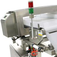 China 90W Belt Conveyor Metal Detector Food Detection Industry Speed 27-38 M / Min for sale