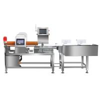 China Self - Diagnosis Conveyor Weight Checker Machine Digital Signal Processing With Metal Detector for sale