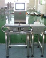China High Speed Conveyor Weight Checker Light / Sound Alarm For Food Package for sale