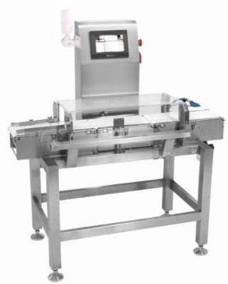 China High Speed Conveyor Weight Checker With Light And Sound Alarm 2 Years Warranty for sale