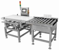 China FDA Food Industrial Conveyor Check Weigher Up To 100 Kgs Customized Language for sale