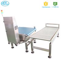 China 304 SS Conveyor Automatic Checkweigher Machine Pole Type Single Side for sale