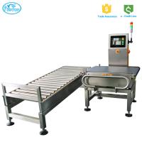 China High Performance Weight Checking Machine / Auto Conveyor Belt Checkweigher for sale