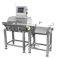 China Touch Screen Conveyor Check Weigher Checkweigher Weight Sorter Wet Wipes Tissue Paper Napkins Sanitary Napkins Paper Dia for sale