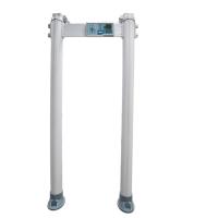 China 33 Zone Walk Through Metal Detector Gate Column Shape With 355 Levels Sensitivity for sale