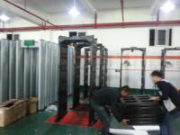 China Foldable Walk Through Metal Detector For Security Inspection , 1 Coin Sensitivity for sale