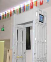 China Full Body Walk Through Metal Detector 20W 100 Level With 50/60Hz Frequency for sale