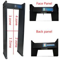 China LED Display Multi Zone Metal Detector Walk Through With Four Key Panels Operation for sale