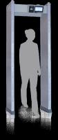 China 33 Zones Security Walk Through Metal Detector Gate Battery Lasting 48 Hours for sale