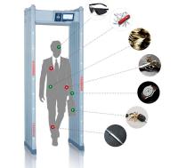 China Arched Walk Through Security Metal Detectors Body Scanner Alarm System for sale