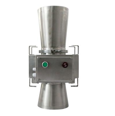 China Snack Food Grade Metal Detector , Nonferrous Plastic Gravity Metal Detector Separator Sensor Machine for sale