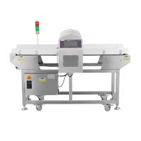 China High Performance Industrial Food Metal Detector Machine With Rejector For Snacks And Milk for sale