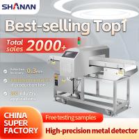 China High-Precision Metal Detector Conveyor Type Metal Detector Meat Candy Dessert Food Factory Special Metal Dete for sale