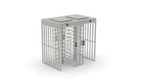 China 304 Stainless Steel Full Height Turnstile Gate 620mm Channel 5 Million Cycles Pedestrian Access Control for sale