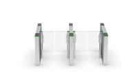 China 304 Stainless Steel Swing Barrier Turnstile Gate 220V 5 Million Cycles Anti-Collision Access Control for sale
